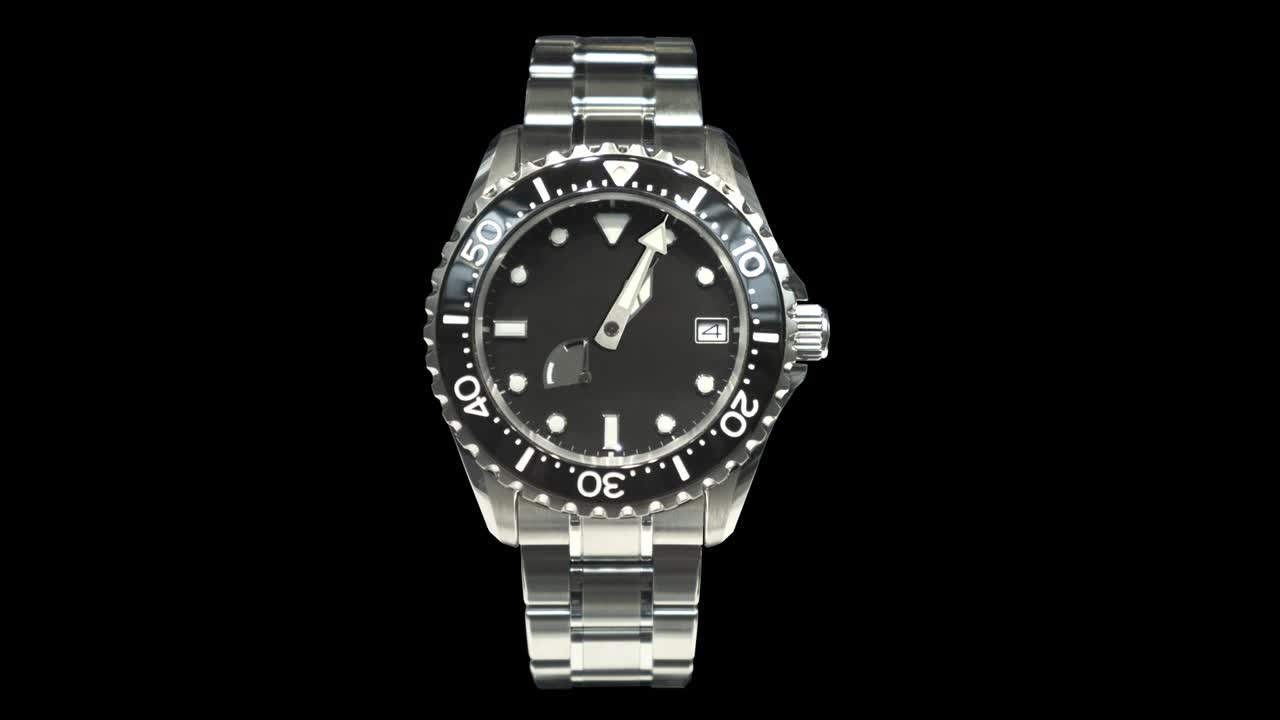 Luxury Sports Watch Time Lapse | Premium Stock Video Footage