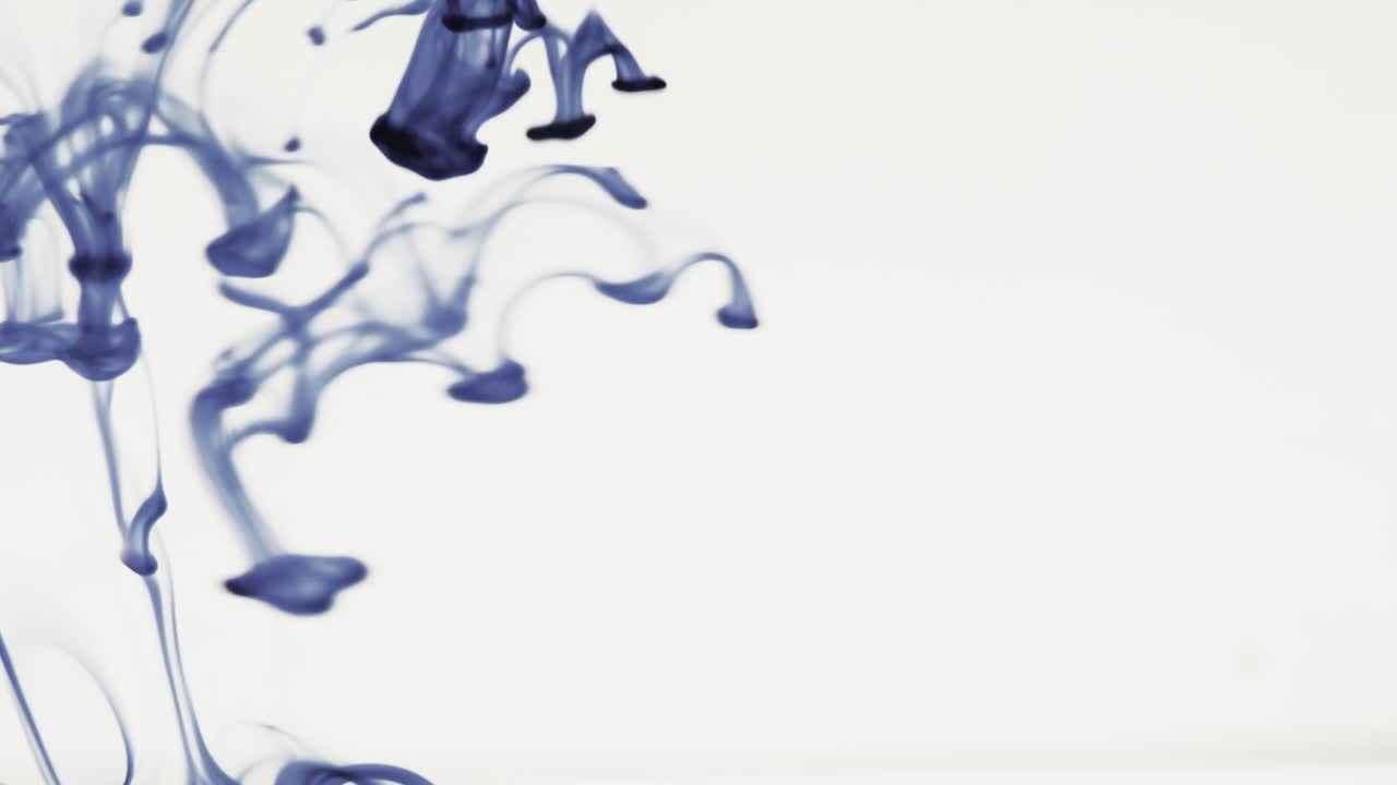 Premium stock video - Ink droping into water, perfect for music video ...