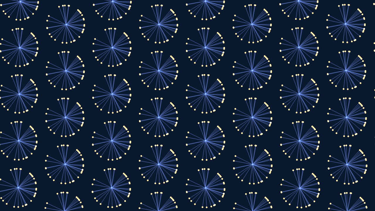 Symmetrical blue and white pattern with circular dots Premium Stock ...