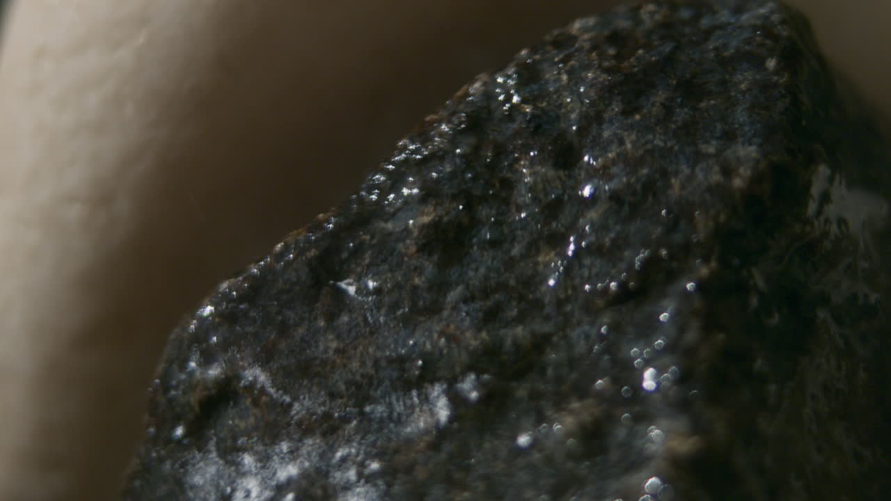 Throwing Water On A Stack Of Hot Stones In The Sauna Stove, Slow Motion ...