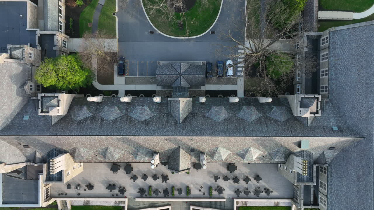 Gothic university college campus buildings and architecture | Premium ...