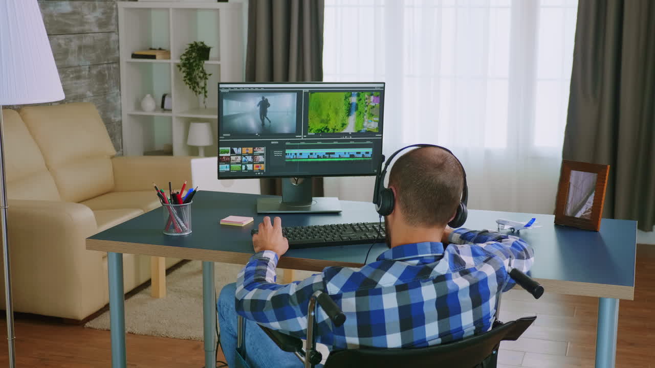 Premium stock video - Using post production software