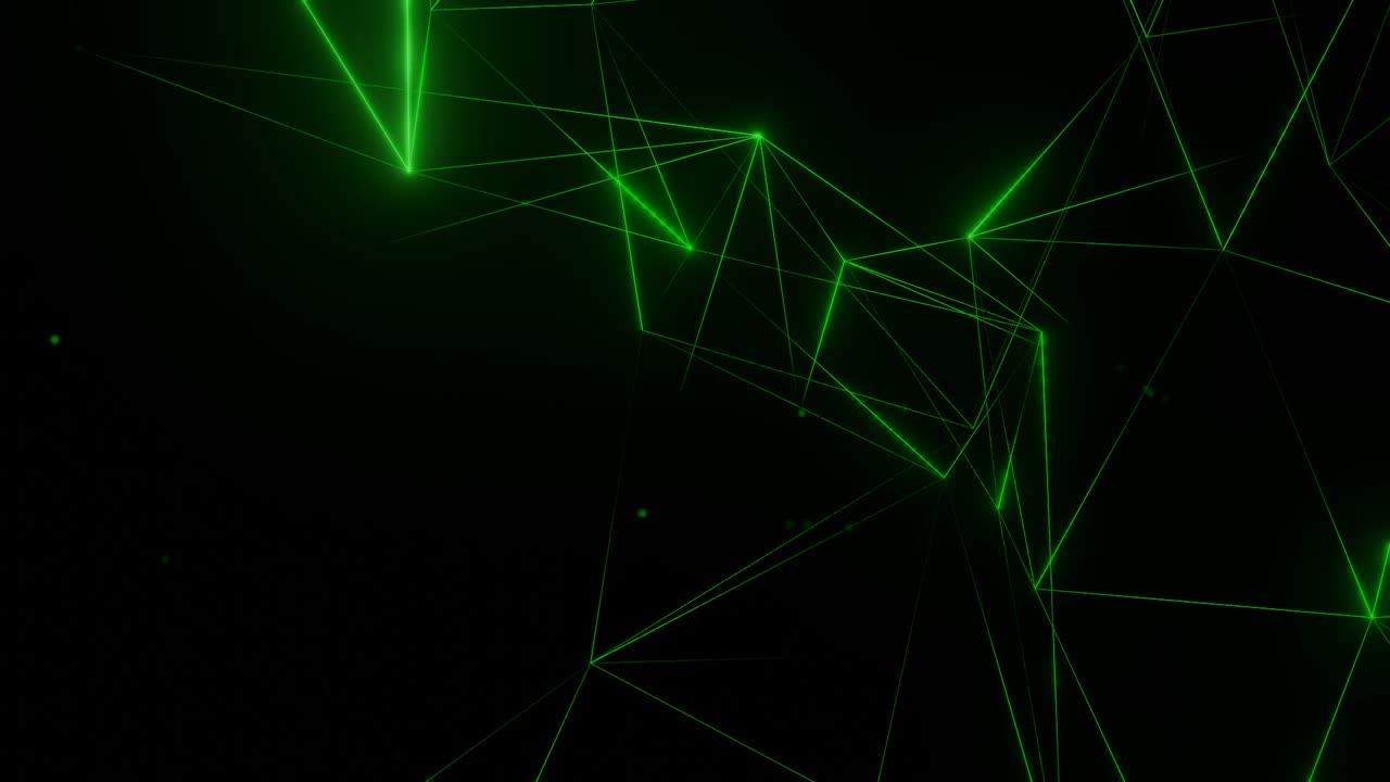 Premium stock video - Plexus abstract network science. motion background. loop animation