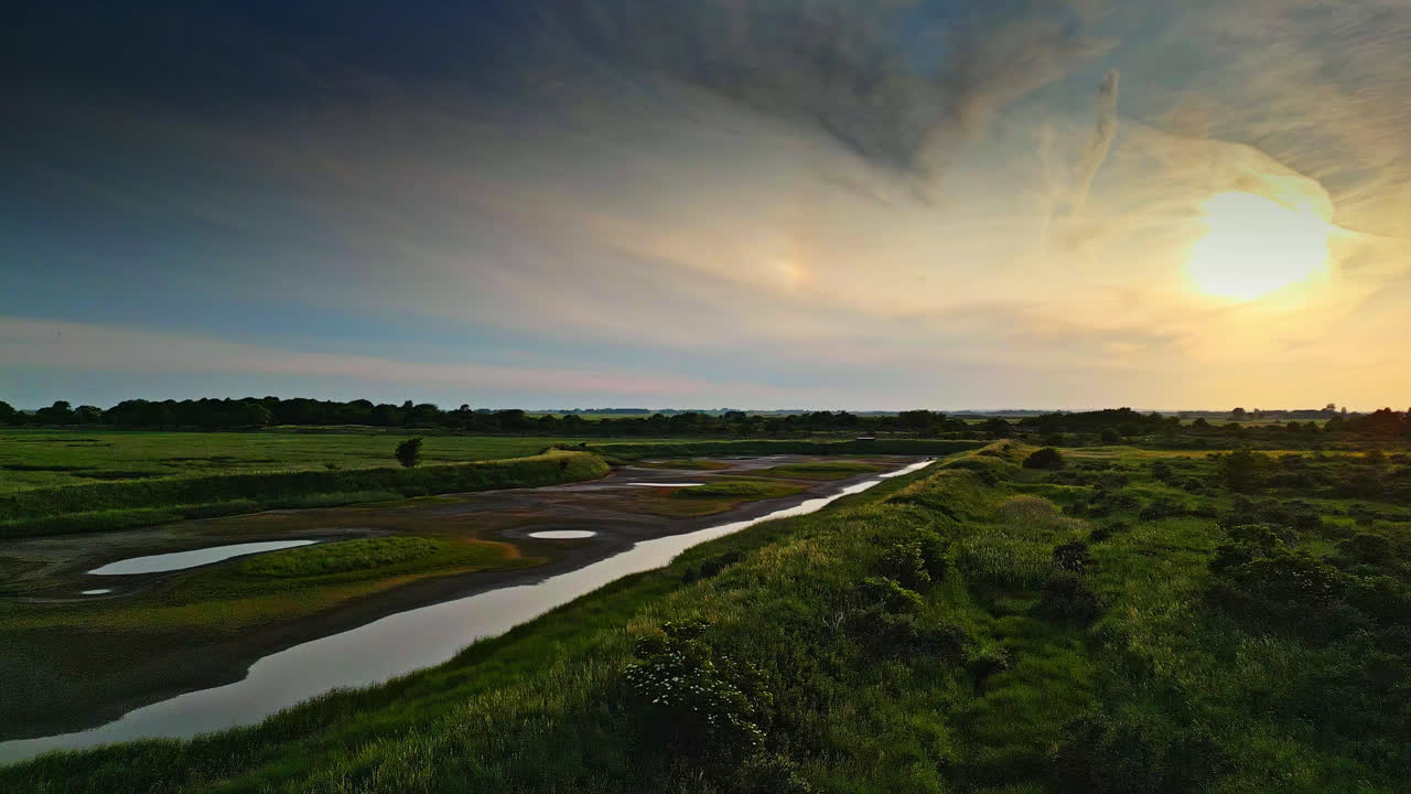 Premium stock video - Experience the mesmerizing beauty of a sunset ...