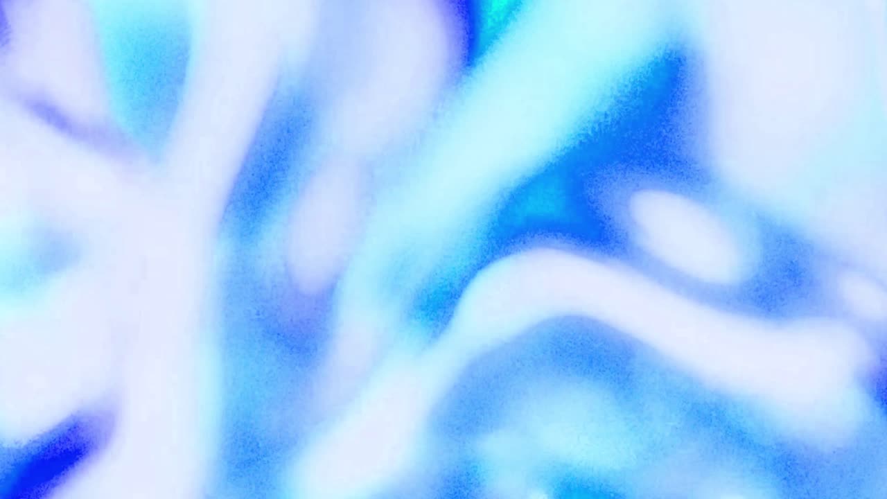 Premium stock video - Animation of multi coloured liquid shapes moving on white background