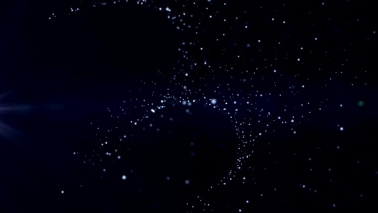 Abstract Star Dust Particle Background. | Premium Stock Video Footage