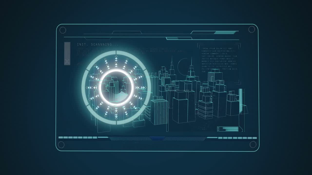 Premium stock video - Animation of 3d architecture city drawing with ...