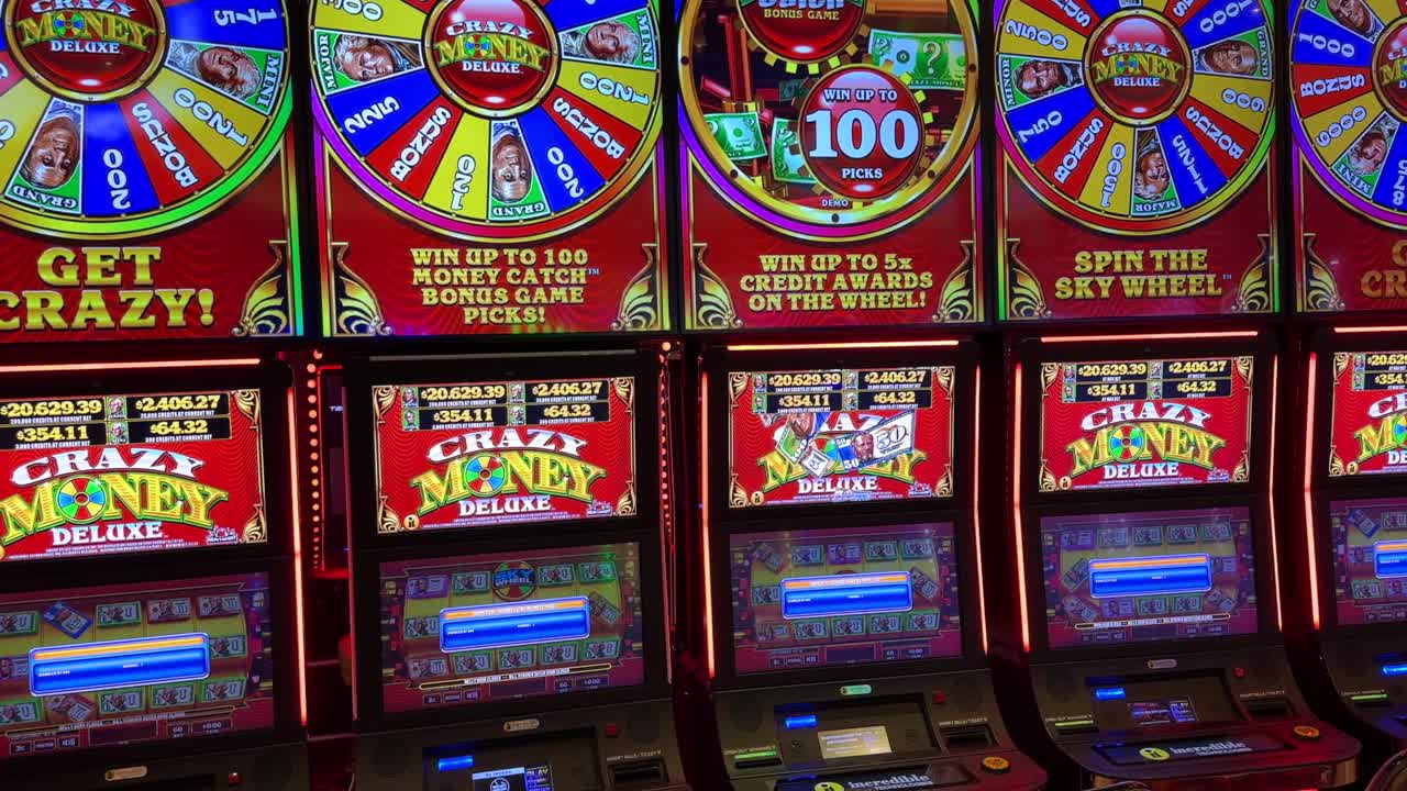 Premium stock video - Casino wheel of fortune slot machine colorful ...