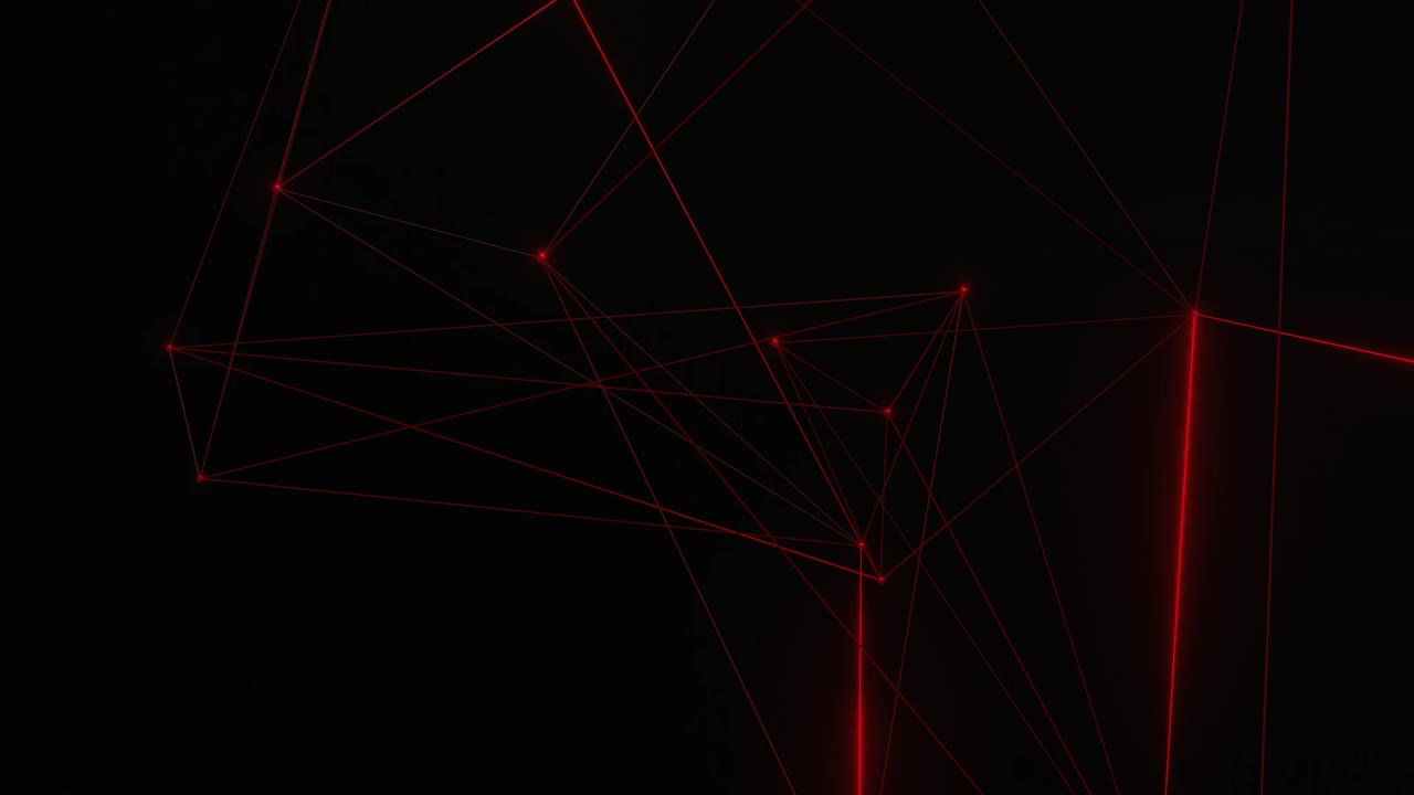 Premium stock video - Plexus abstract network science. motion background. loop animation