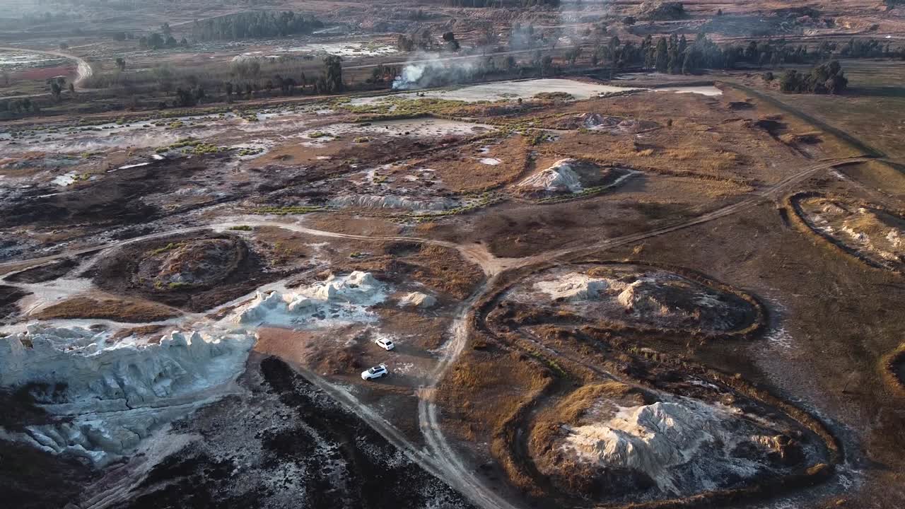 Premium stock video - Aerial drone shot ascending vertically to reveal ...