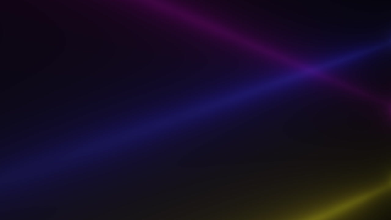 Glowing Rainbow Spotlight Beams On Black Gradient Free Motion Graphics ...