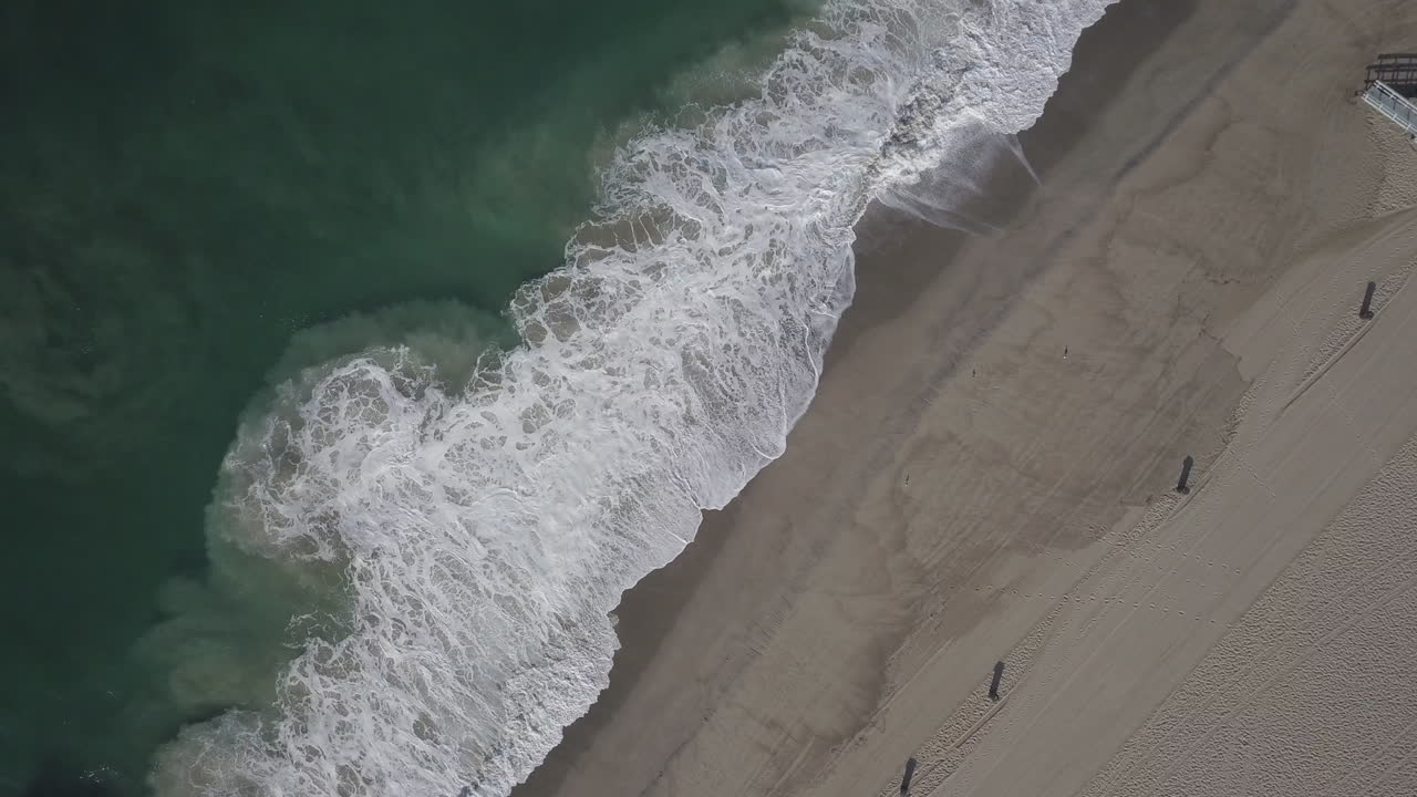 Offshore sand island | Premium Stock Video Footage