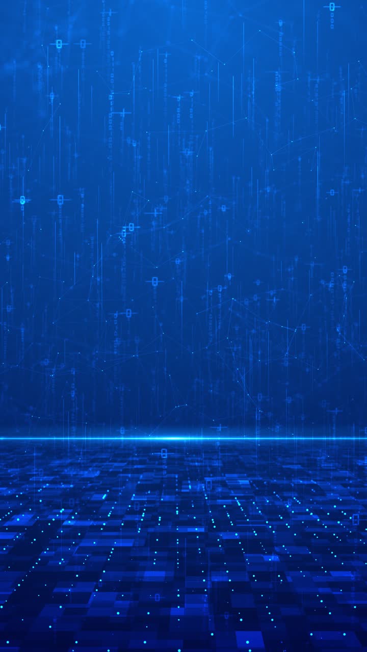 Technology data binary code network complexity data flood of modern 3d ...