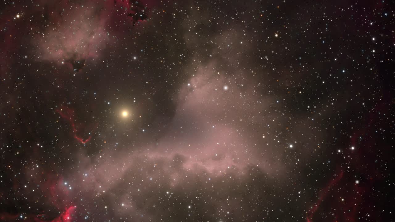 Cosmos, A Nebula Cloud Of Space Dust In The Great Universe Free Stock ...