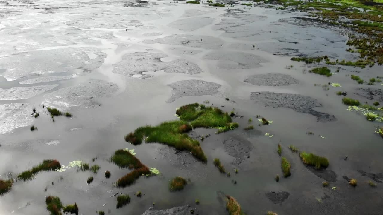 Pitch - Bitumen Lake On The Island Of Trinidad And Tobago In The ...