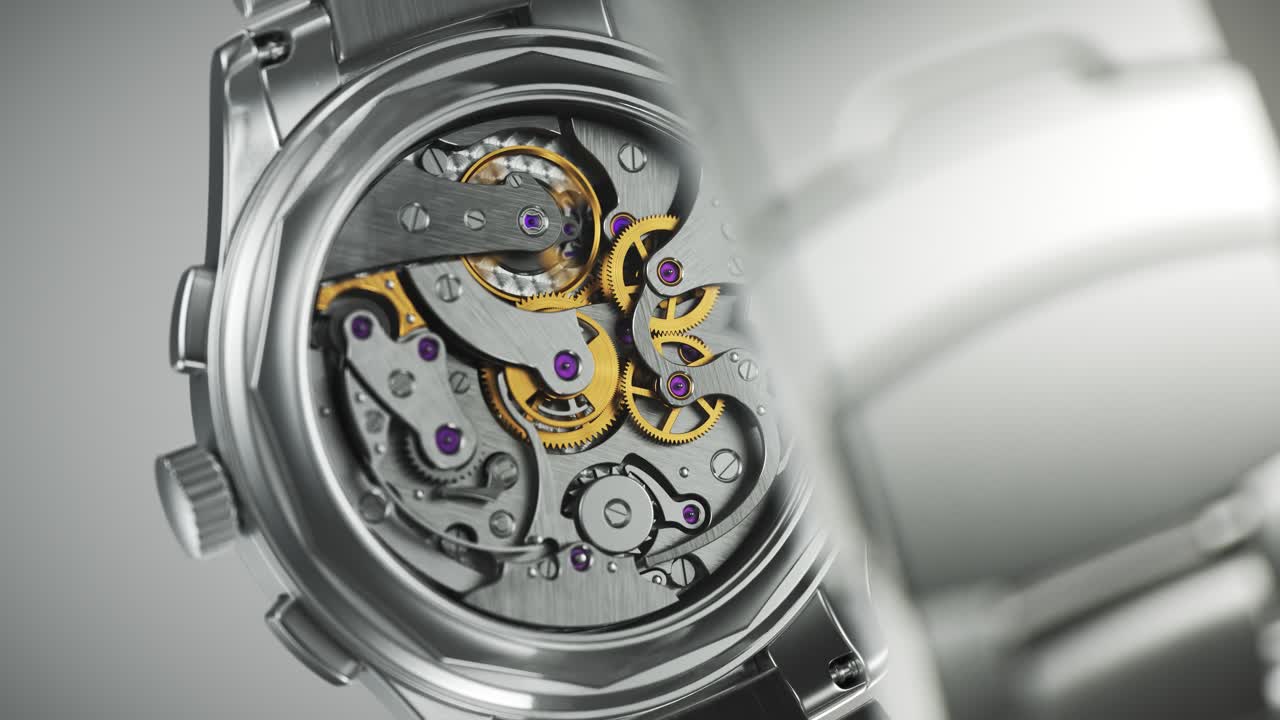 Descarga Gratis Vídeos De Stock De Primer Plano Del Reloj De Lujo Con ...