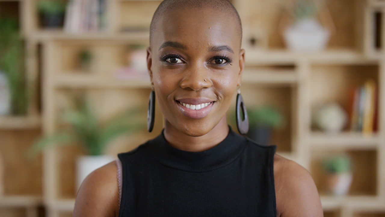 Face, Empowerment And Mindset With A Business Free Stock Video Footage ...