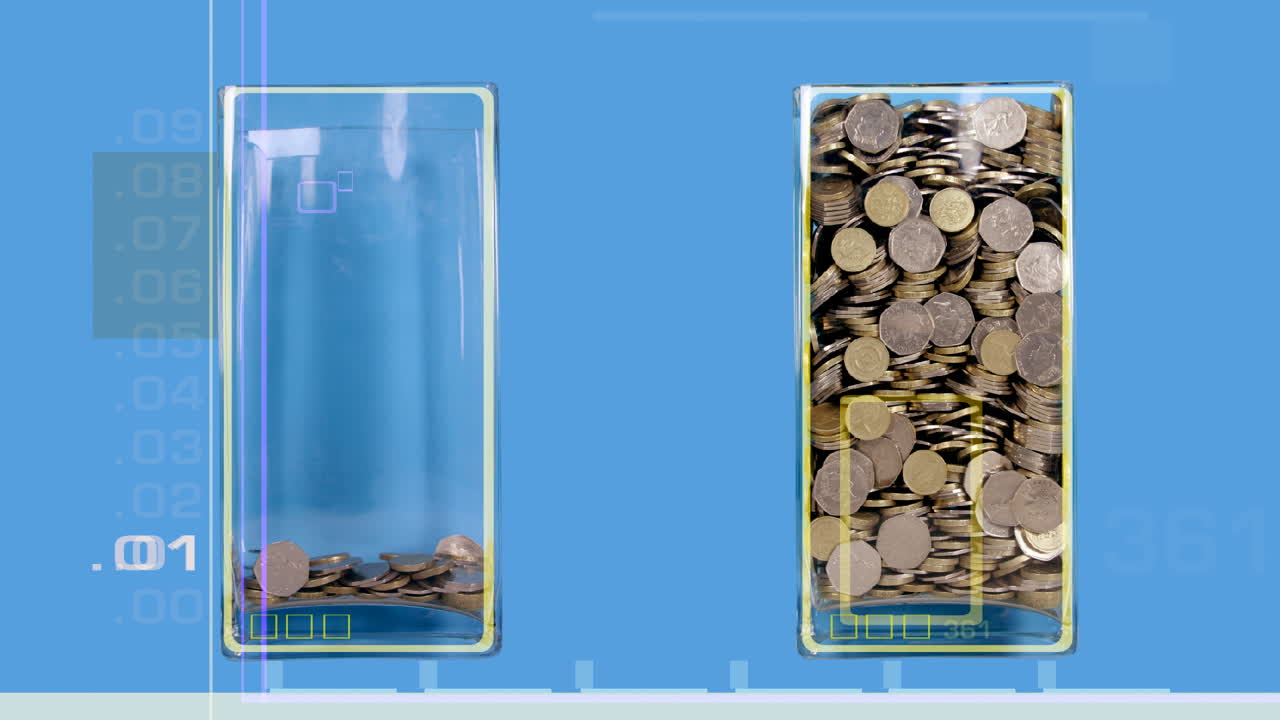 Coins Premium Stock Video Footage