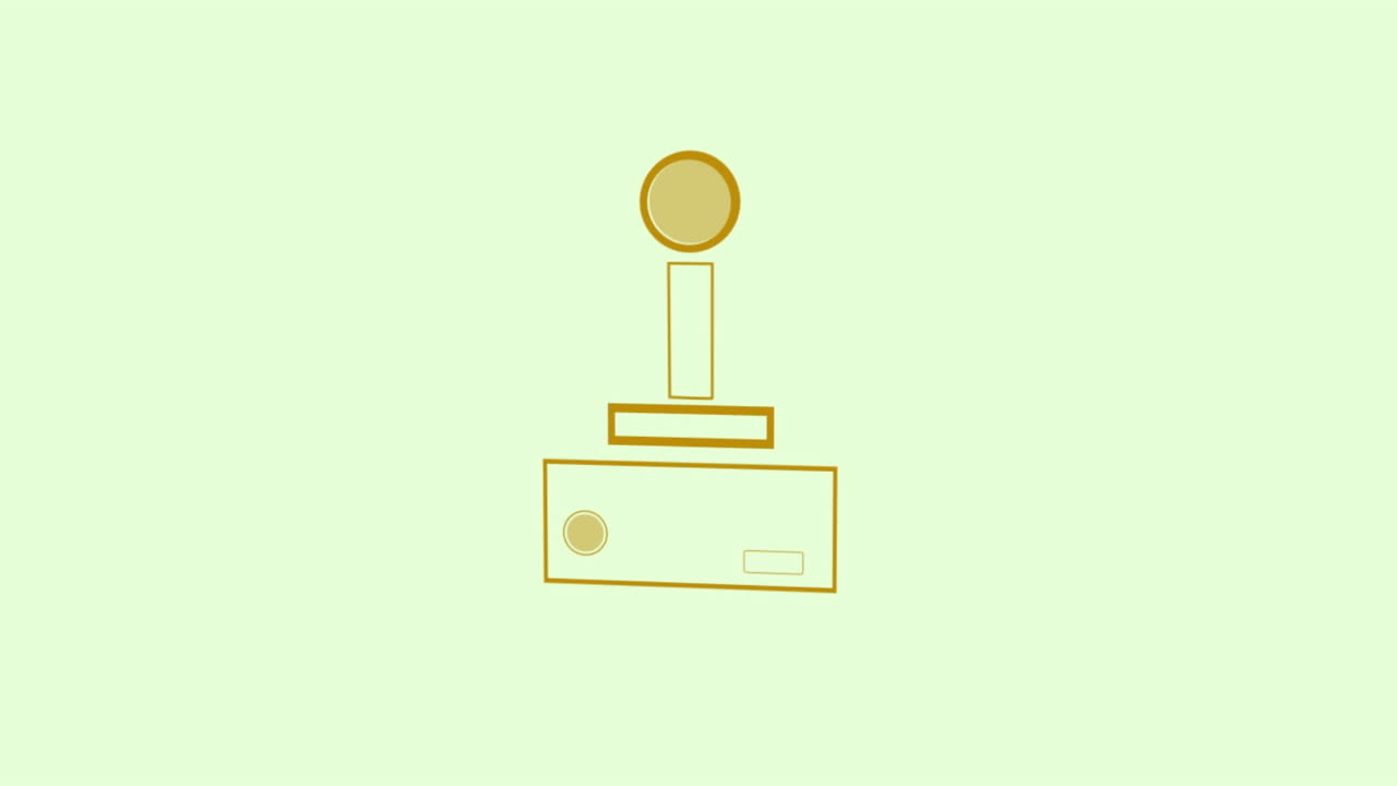 Animation of electronic device appearing on green background | Premium ...