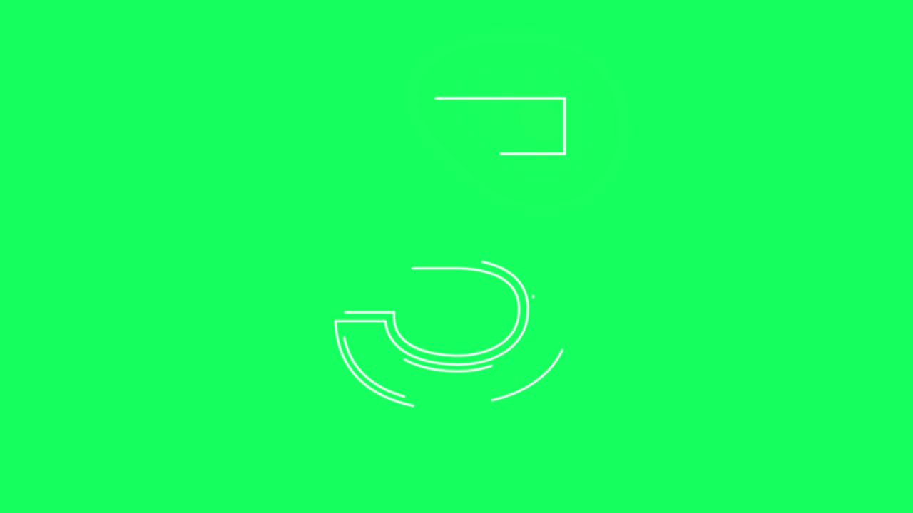 Green Screen, Number Five Animation Free Stock Video Footage Download Clips