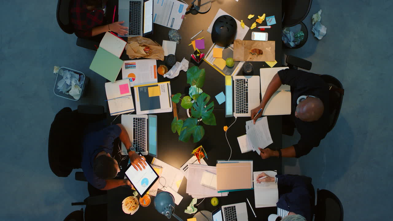 Documents, paper and notebook in office | Premium Stock Video Footage