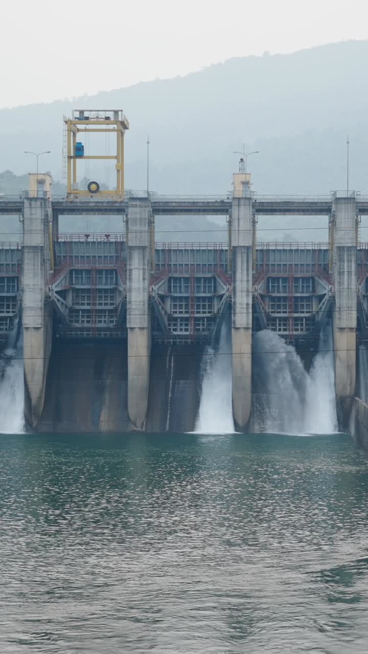 Hydroelectric Dam Overview | Premium Stock Video Footage