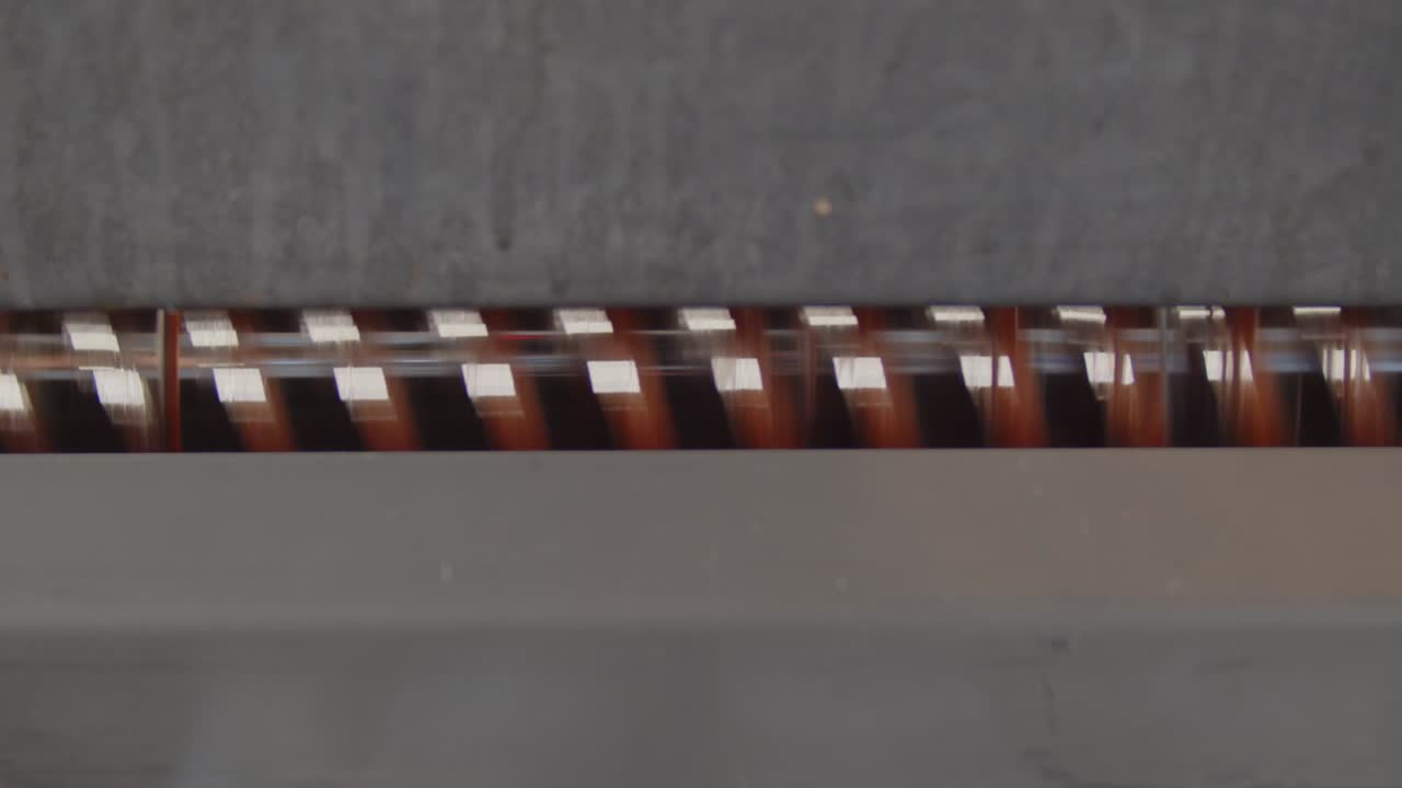 Rotating Industrial Worm Screw Fullscreen Detail Free Stock Video ...