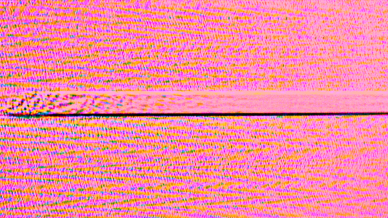 Like And Subscribe Pink Title On Glitch Background, Retro VHS Style ...
