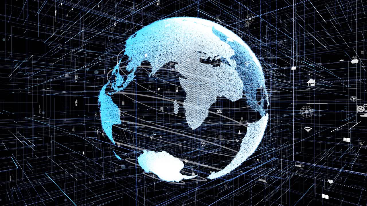 Global Online Internet Network And Internet Of Things IOT Concept Free ...