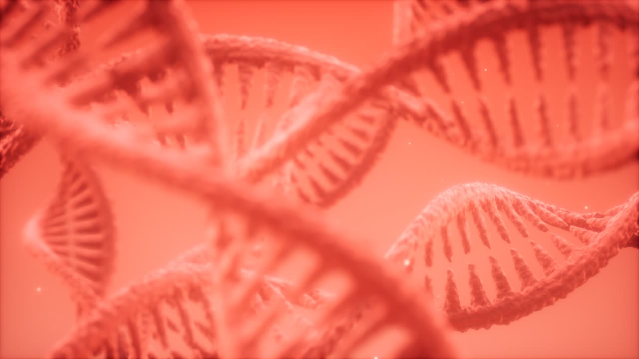 Premium stock video - Structure of the dna double helix animation