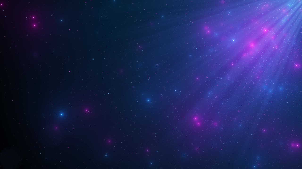 Abstract background of sparkling floating neon dust particles | Premium ...