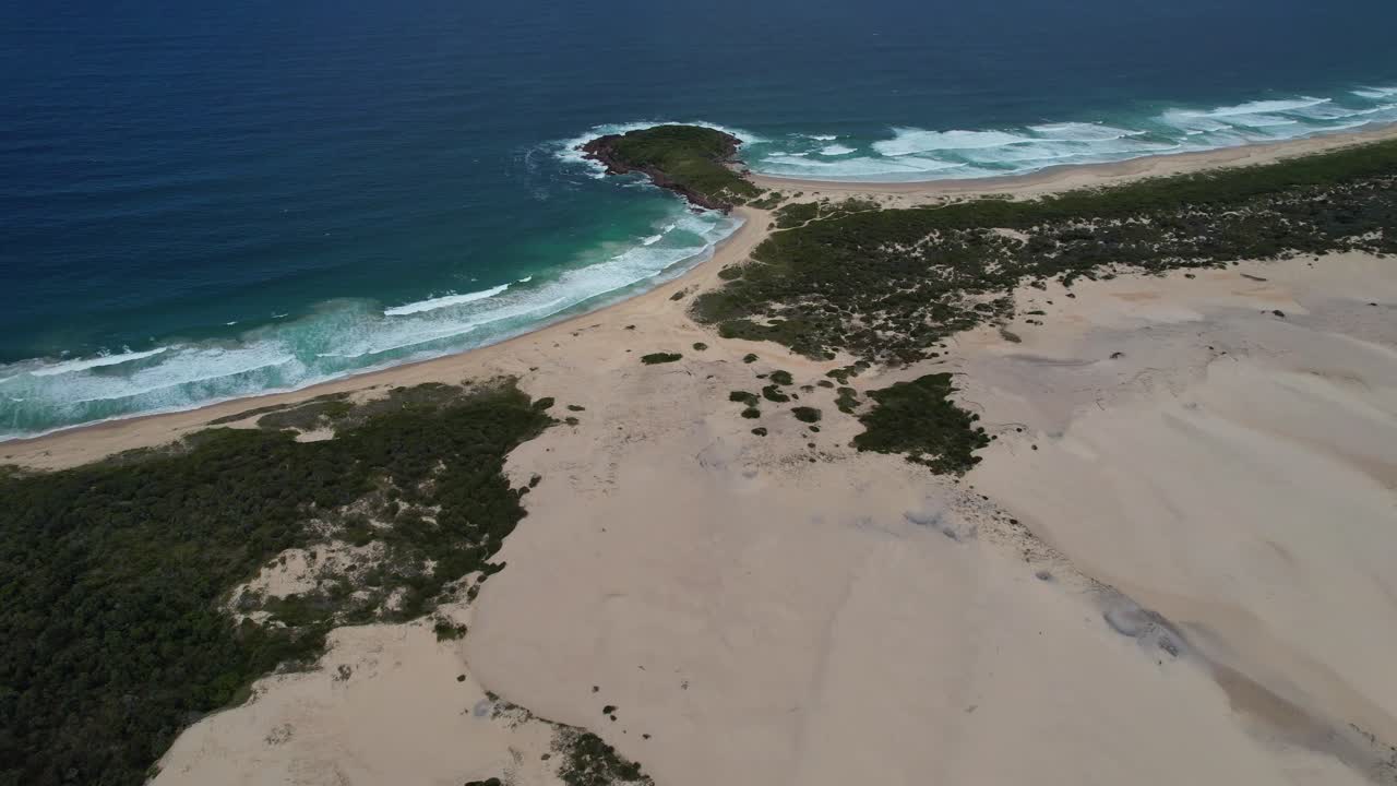 Premium stock video - Sand dunes at dark point aboriginal place in new ...
