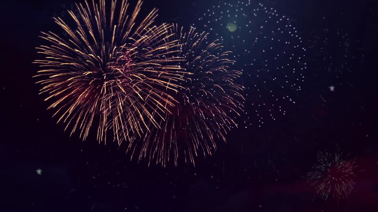 Fireworks in Sky Diwali Festival of lights happiness. fire crackers ...