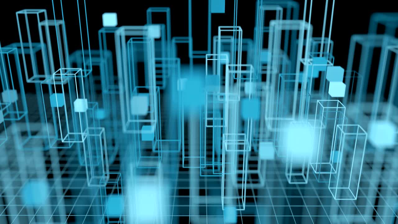 4K Cloud Computing Storage Concept. | Premium Stock Video Footage