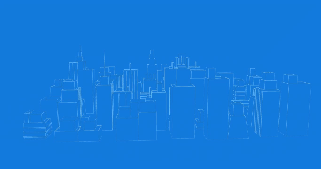 virtual buildings in a city | freepik