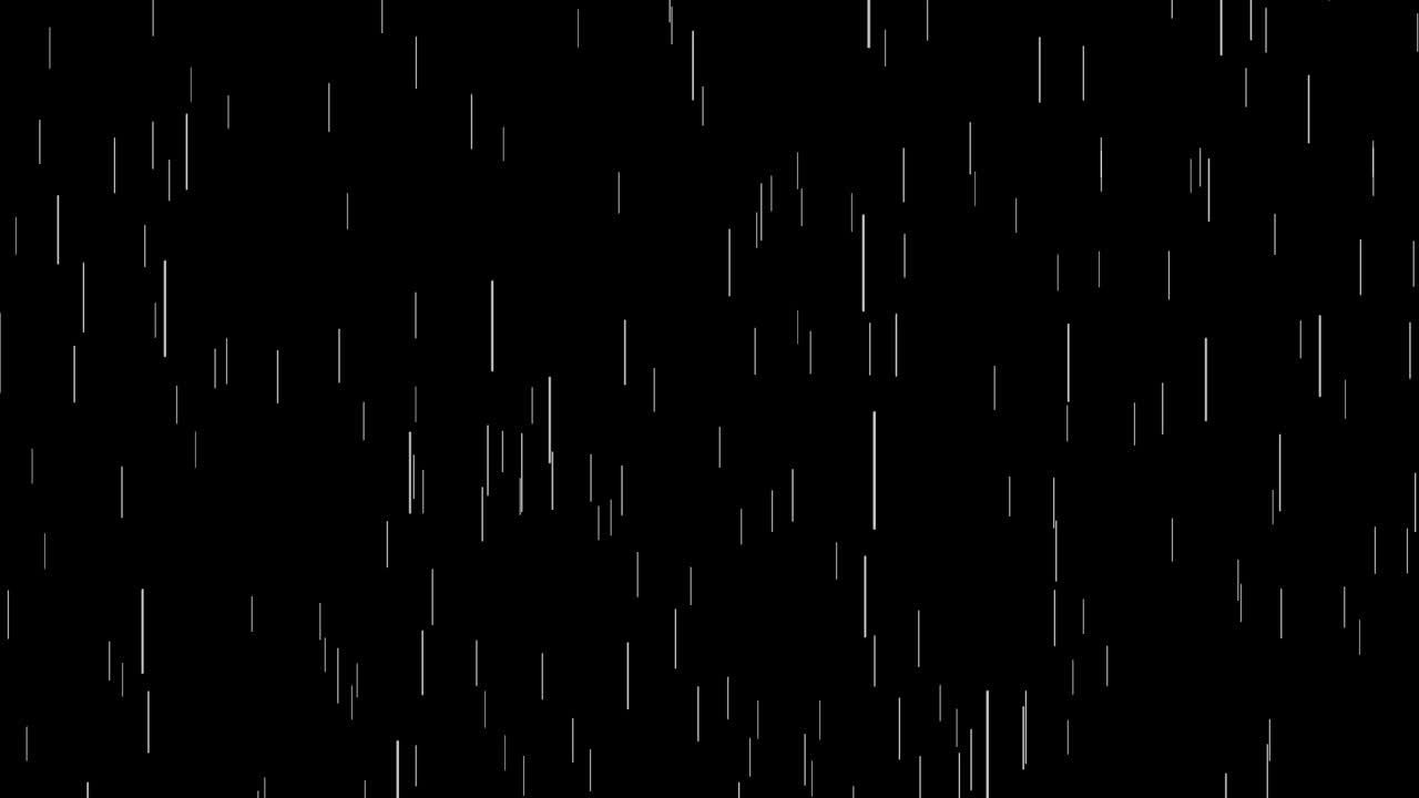 Heavy Rain Falling Animation Effect Free Stock Video Footage Download ...
