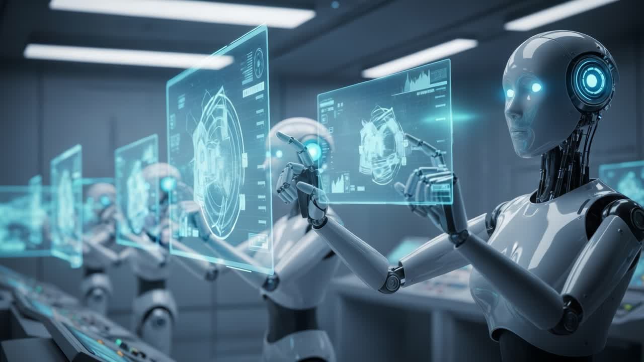 Advanced Robotics and Artificial Intelligence in a Futuristic Control ...