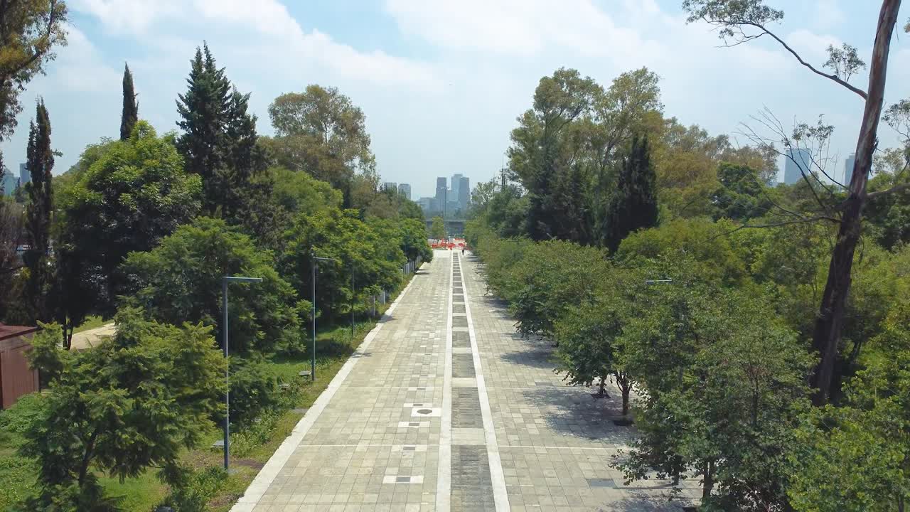 Premium stock video - Admire the chapultepec forest in mexico city with ...