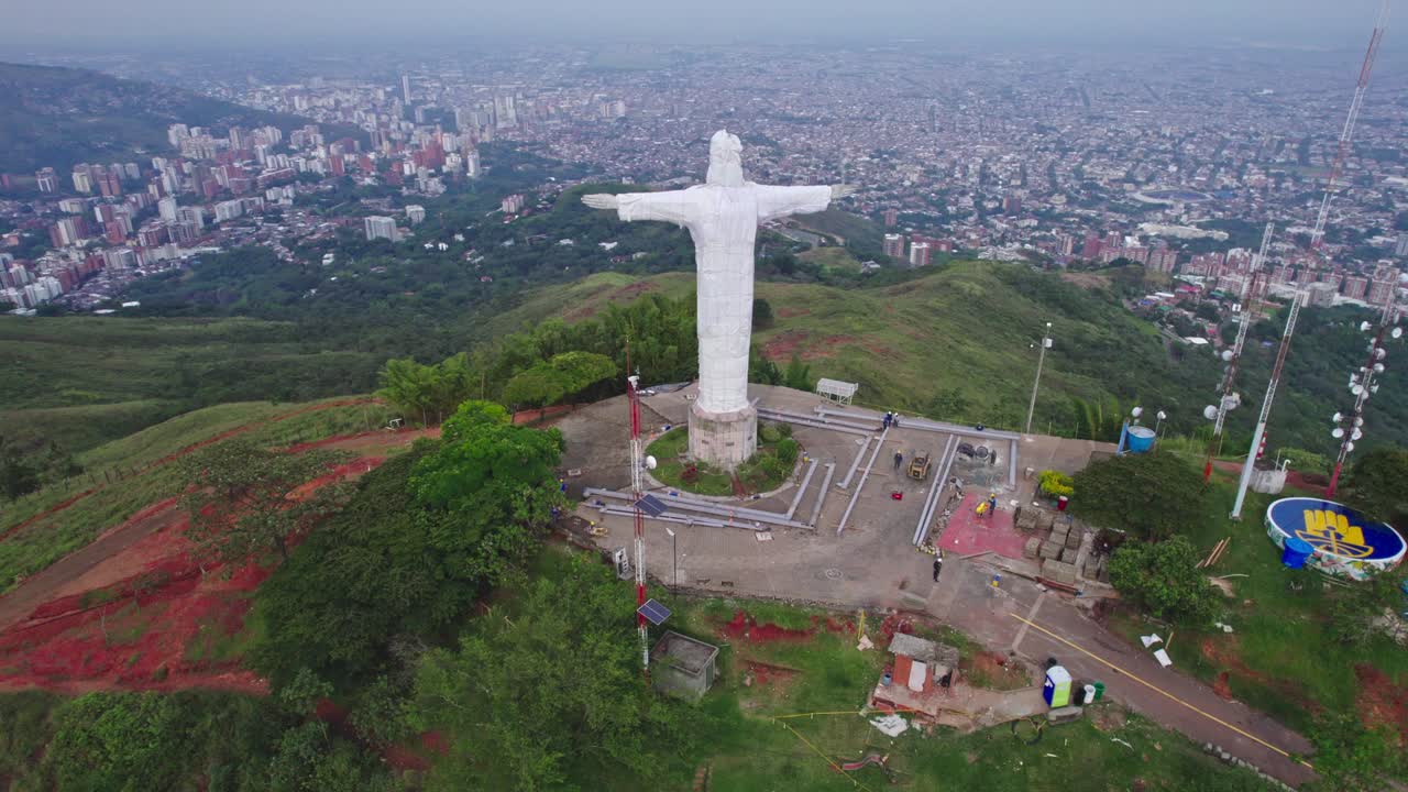 Premium stock video - Captivating aerial perspective: drone's orbit ...