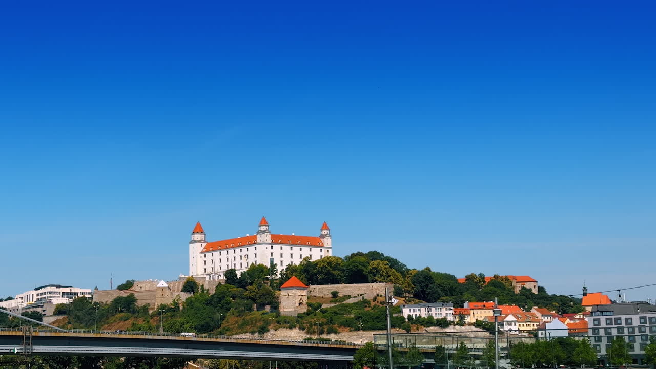 Bratislava, Slovakia, 2 June 2025: Beautiful Bratislava Castle on the ...