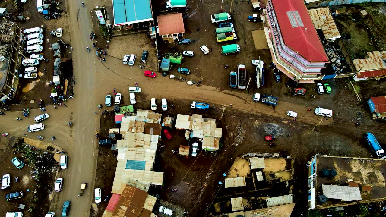 Premium stock video - Nairobi rural cityscape kenya city skyline