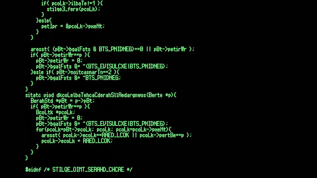 Source Code Instructions Scrambled Text From Public Domain Projects
