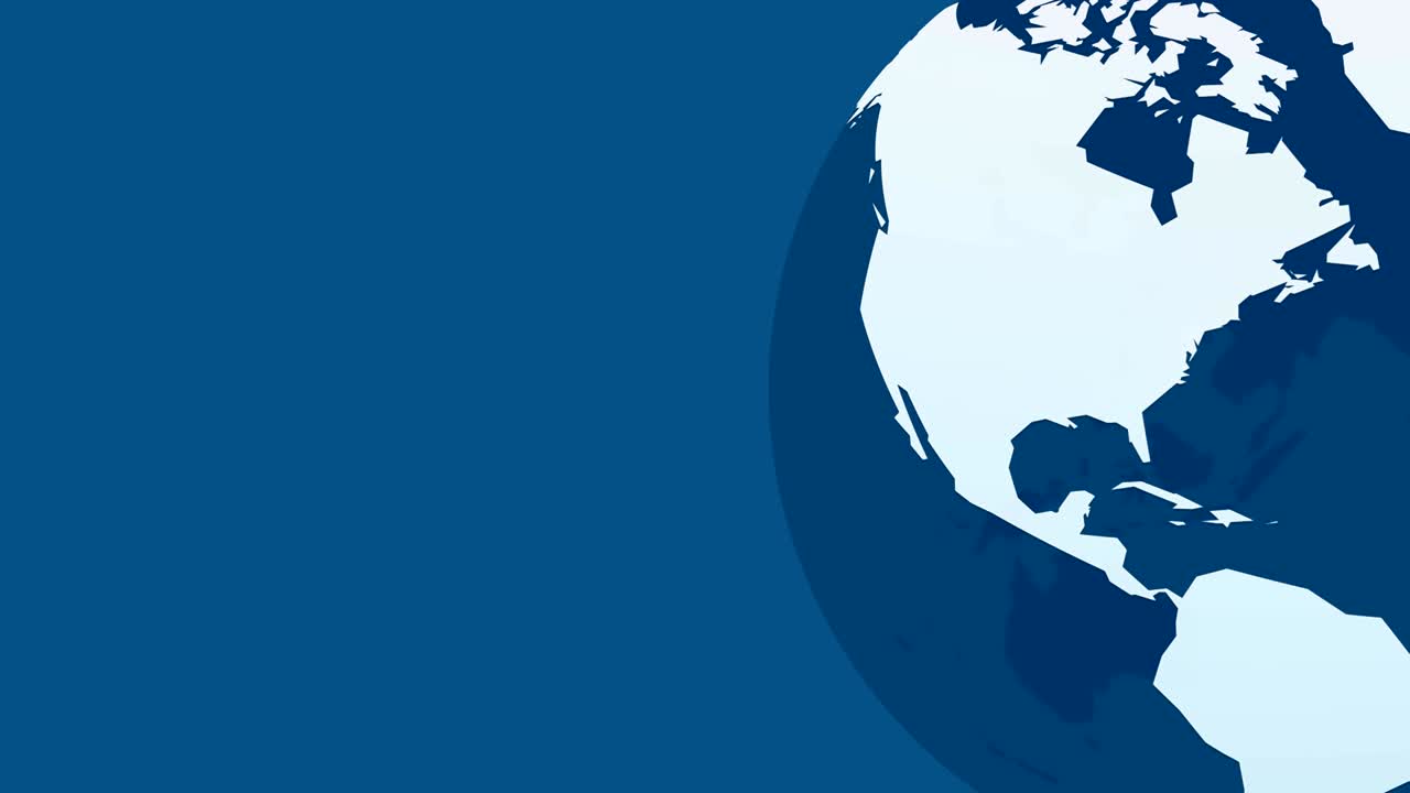 Rotating planet earth loop animation | Premium Stock Video Footage
