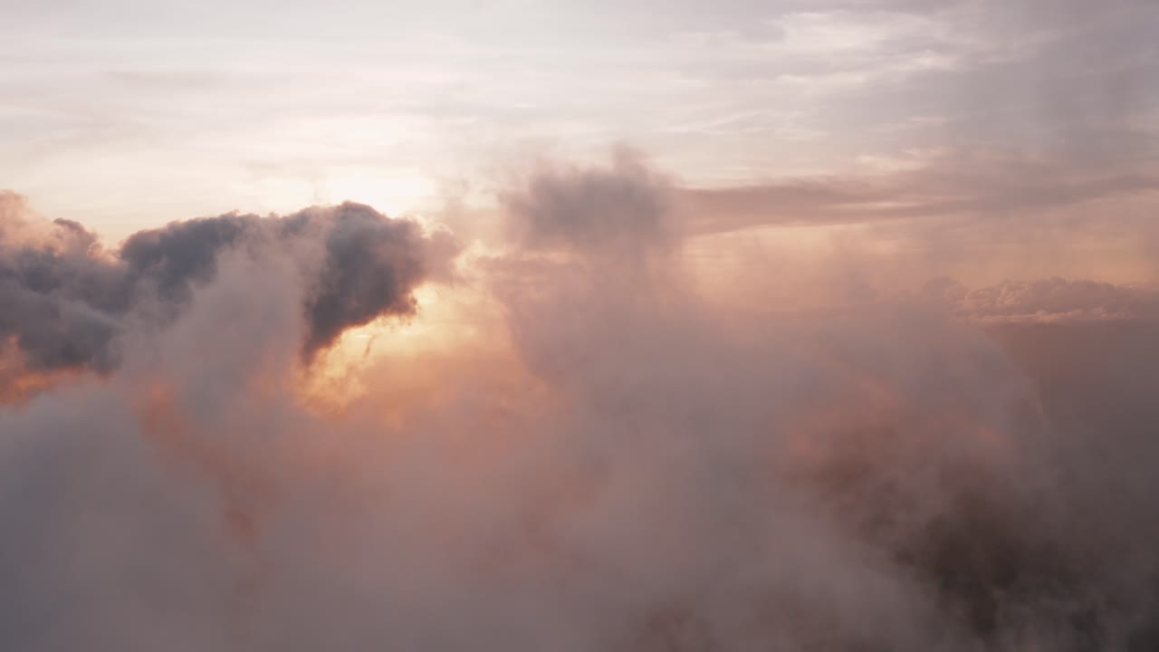 Premium stock video - Incredible heavenly aerial view flying through ...