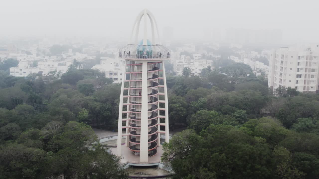 133-ft Iconic Tower At Chennai’s Anna Nagar Park People Can Be Seen ...