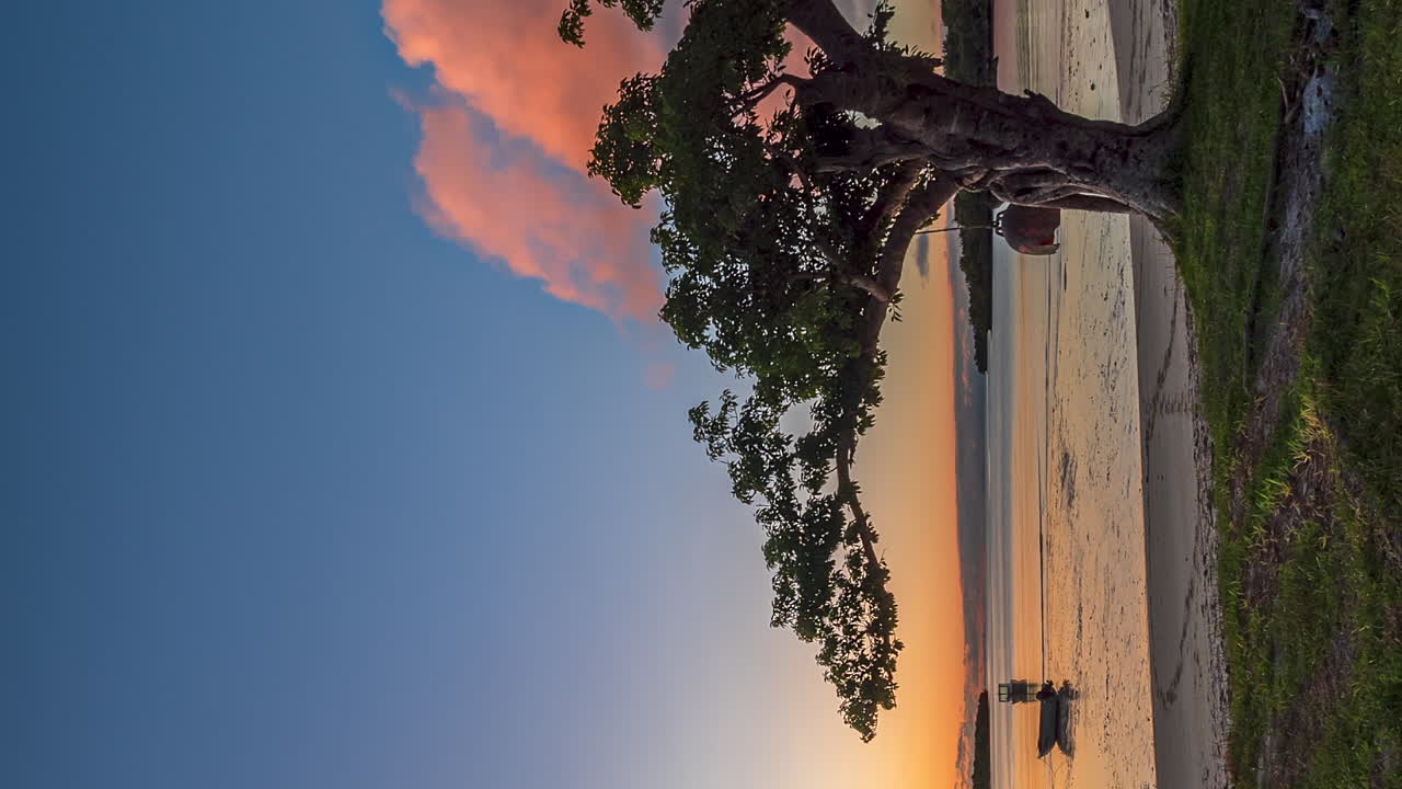 Premium stock video - Tranquil sunset on beautiful secret bay, isle of ...