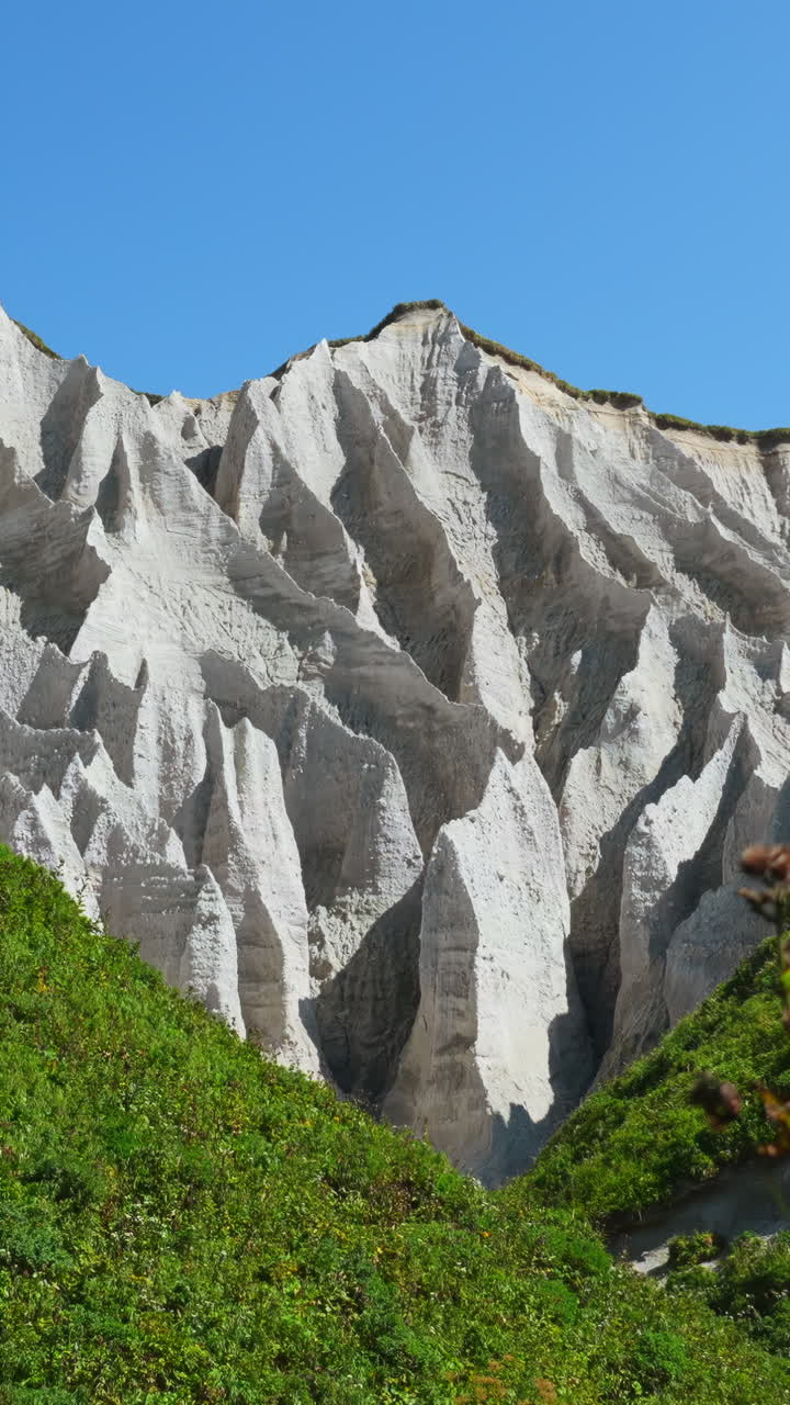 White Rock Mountain Formations | Premium Stock Video Footage