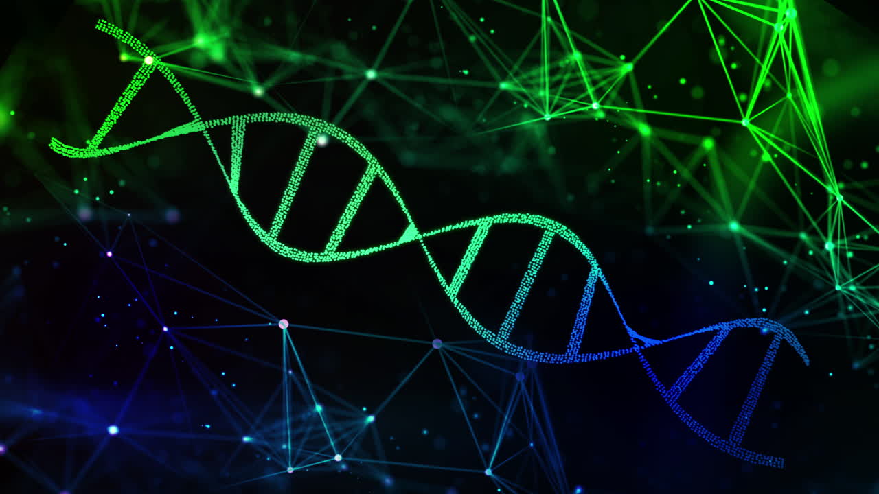 dna helix structure rotating | freepik