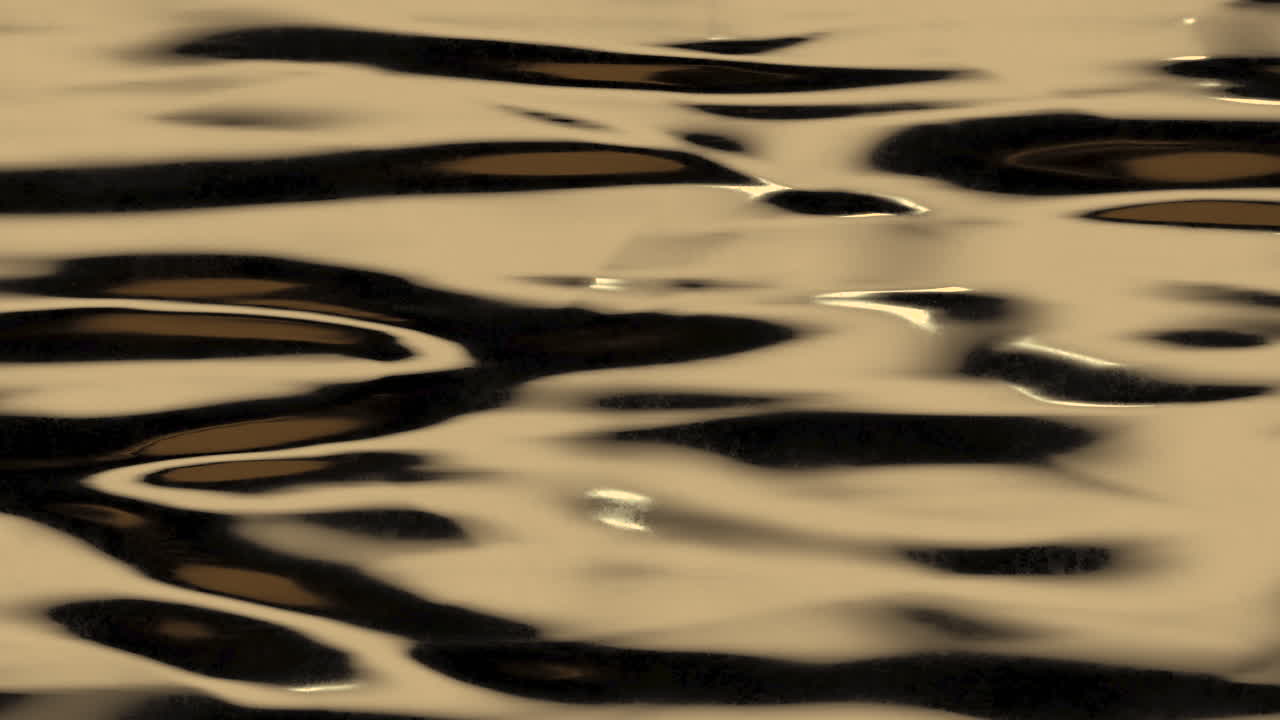Flowing ripple pattern, golden background, 3d rendering. Premium Stock ...