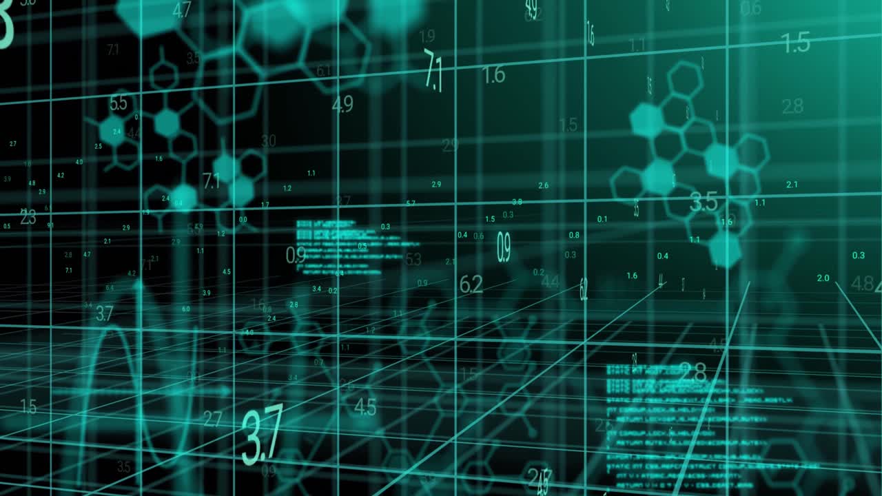 Premium Stock Video Animation Of Layers Of Processing Data And Coding